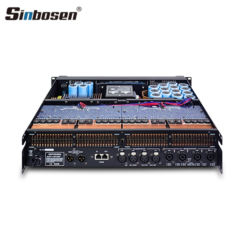 DSP10000Q Touch Screen DSP Professional Audio Power Amplifier Software ...