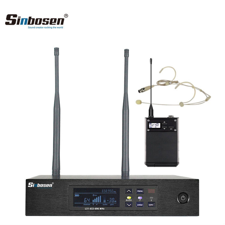 Sinbosen wireless vocal microphone system q-d4 High quality,Pro Microphone