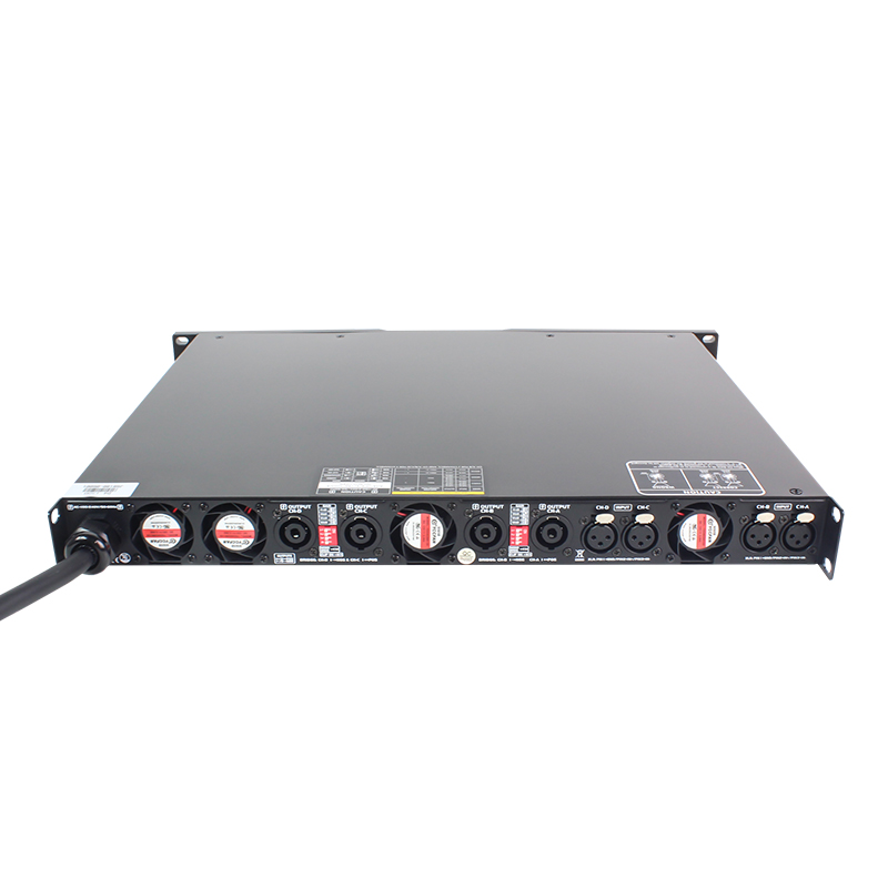 D4-1300 4 Channel Compact Digital Line Array Audio Amplifier