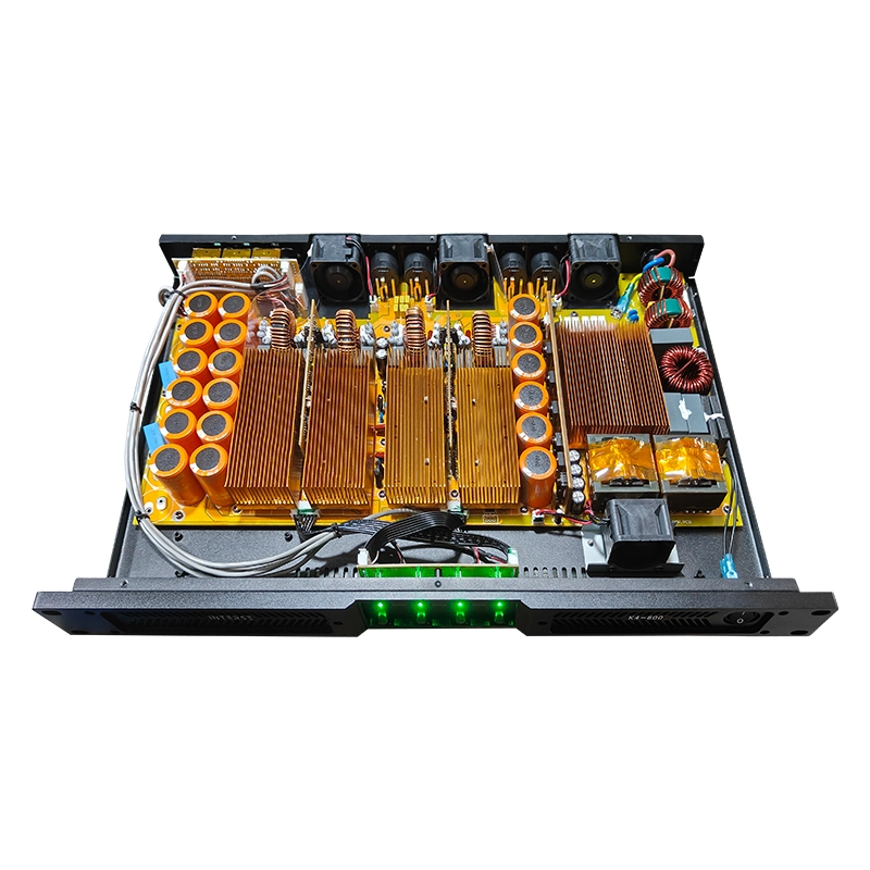 K4-600 Sinbosen 1u Small Class D Home Audio 4 Channel Sound Amplifier For Speaker,4 Ohms Stable