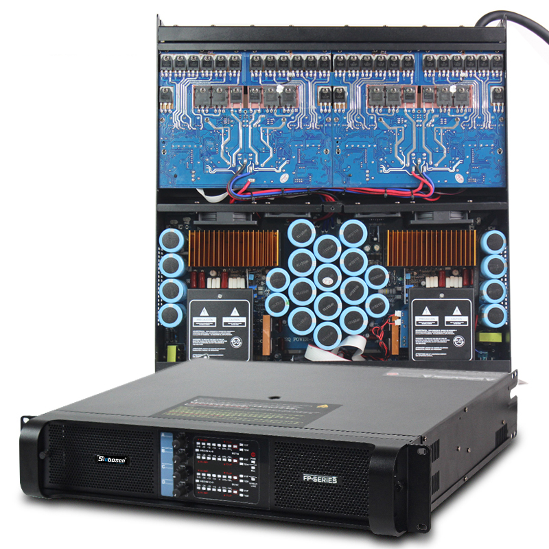 DS-20Q 2U Class TD Audio Subwoofer 4 Channel DJ Sound Amplifier 2200 Watts