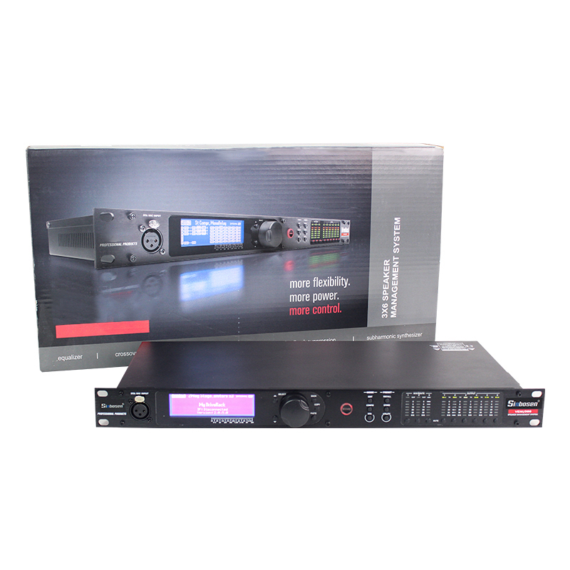 3 in 6 out Professional Audio AES DSP Digital Processor