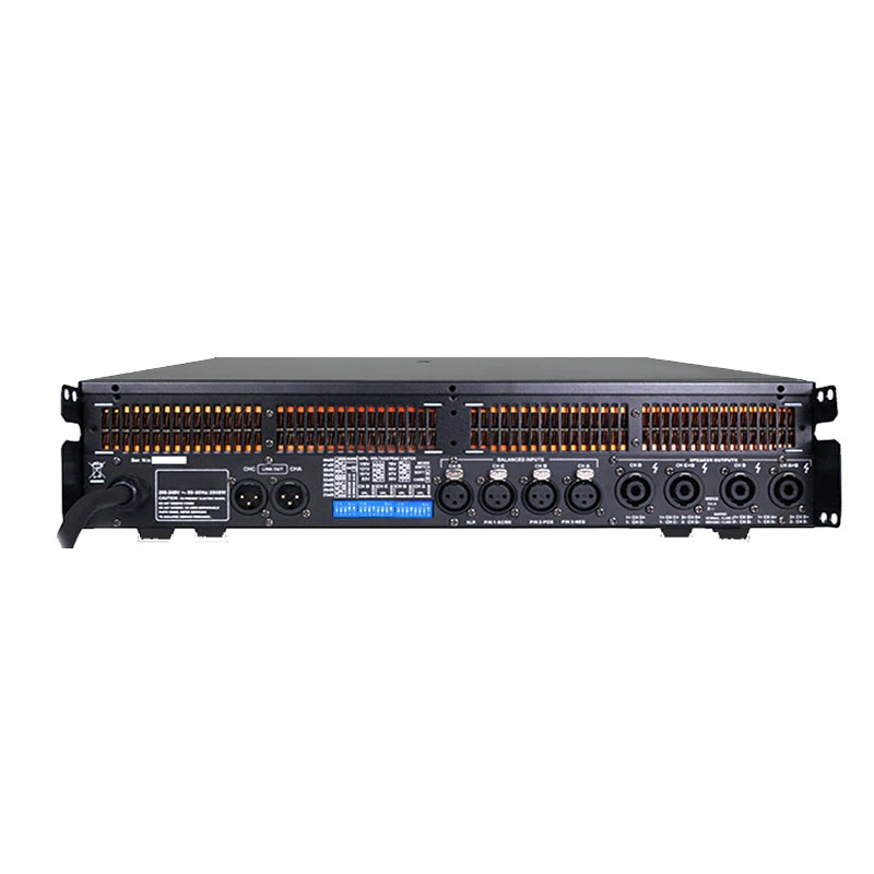 DS-10Q Stage Power Amplifier Professional 10000W 4 Channel Amplifier