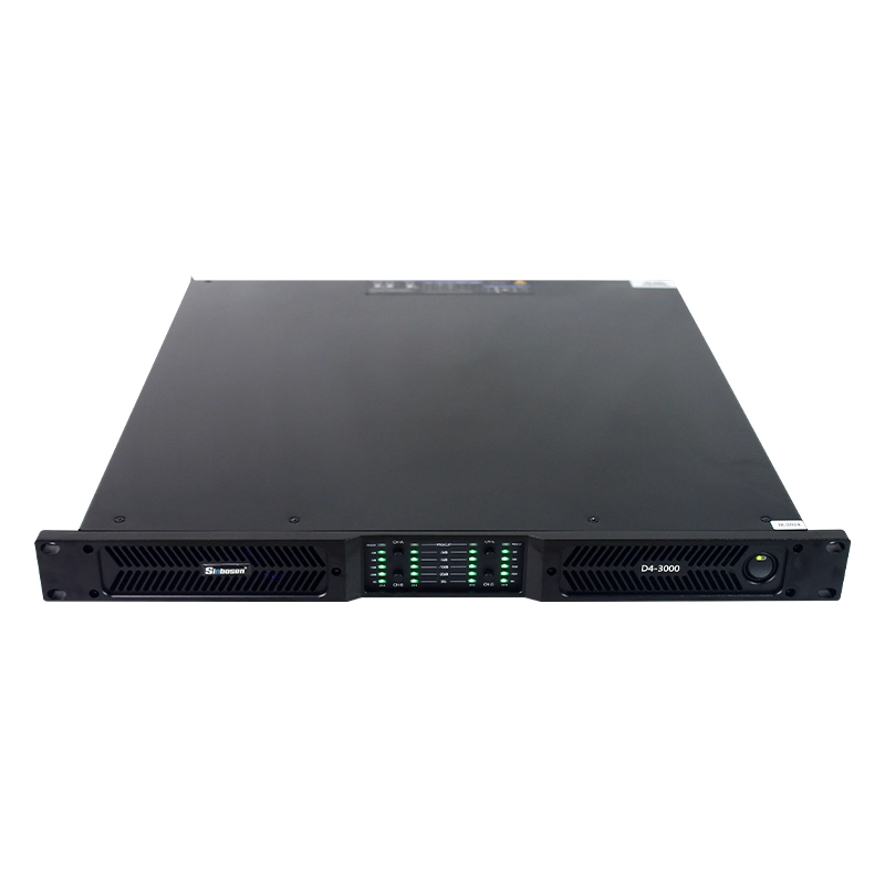 D4-3000 4 Channel 3000 Watts Work Under 2Ω Steadily Class D Digital ...