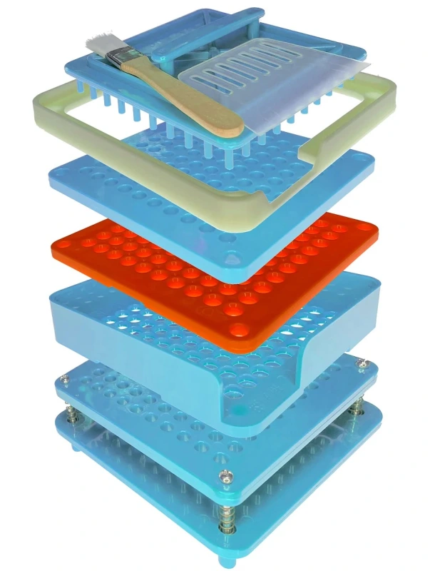 100 Holes Manual Capsule Filler – Size 000/00/0/1/2/3 for Vitamin ...