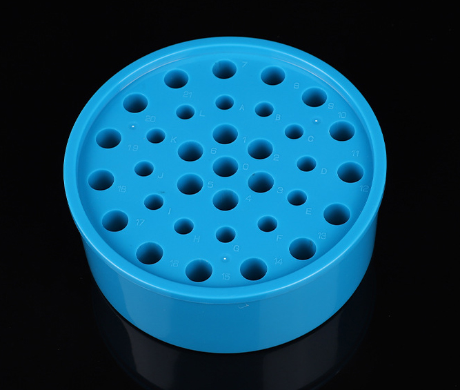 LAB Plastic Ice Box PCR Centrifuge Tube Storage Rack Laboratory ...