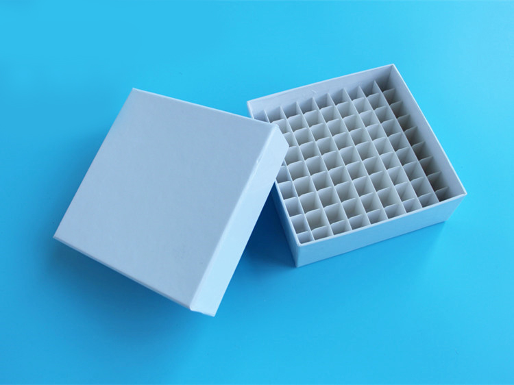 Cardboard Freezer Box White, 81/100 Place,Water and Ice Resistant ...