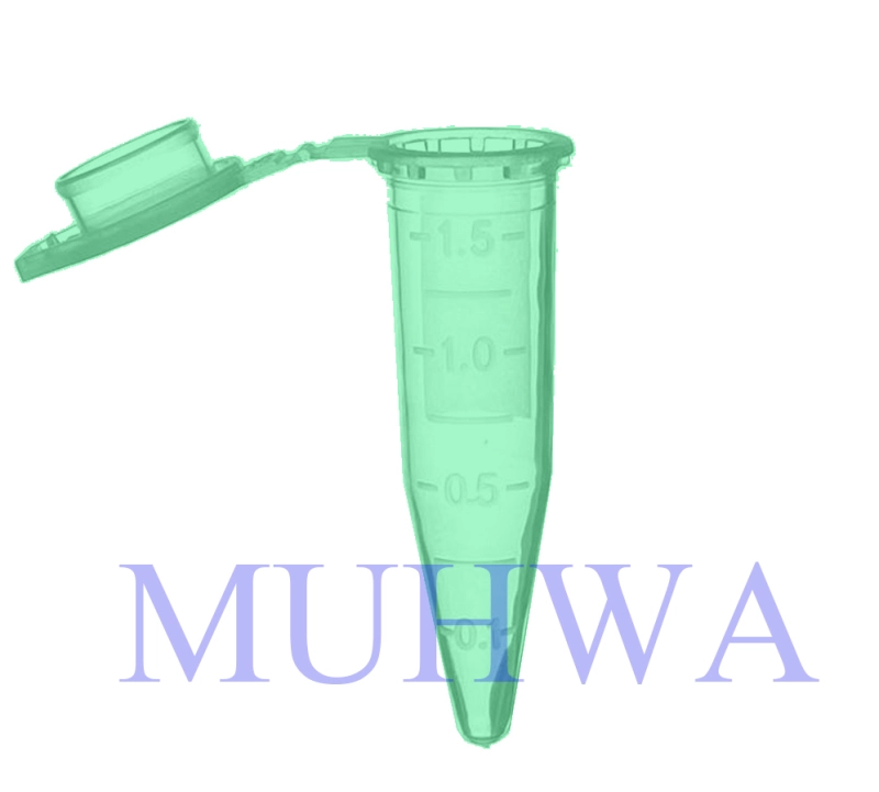 MUHWA 500 PCS Polypropylene Graduated Microcentrifuge Tubes with Snap ...