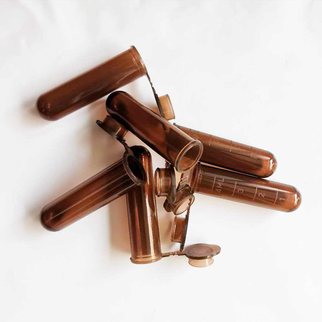 5ml 300 PCS Plastic EP Tube Round Bottom Centrifuge Tube with Snap Cap ...