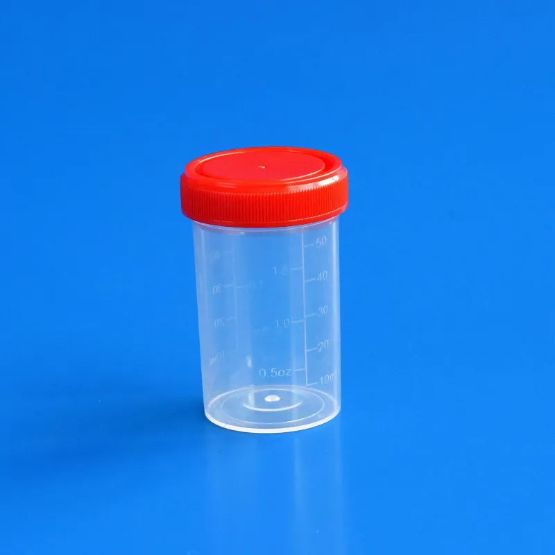 MUHWA Disposable Specimen Cups Urine Cups 60ml Specimen Containers with ...