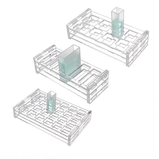 MUHWA Acrylic Cuvette Holder for 5/10/ 20/30/40/50mm Optical Path ...