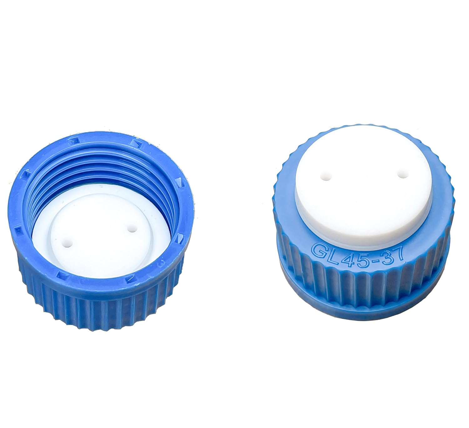 MUHWA GL45 Filling Caps Complete Kit for Glass Bottles, 2- Port Cap ...