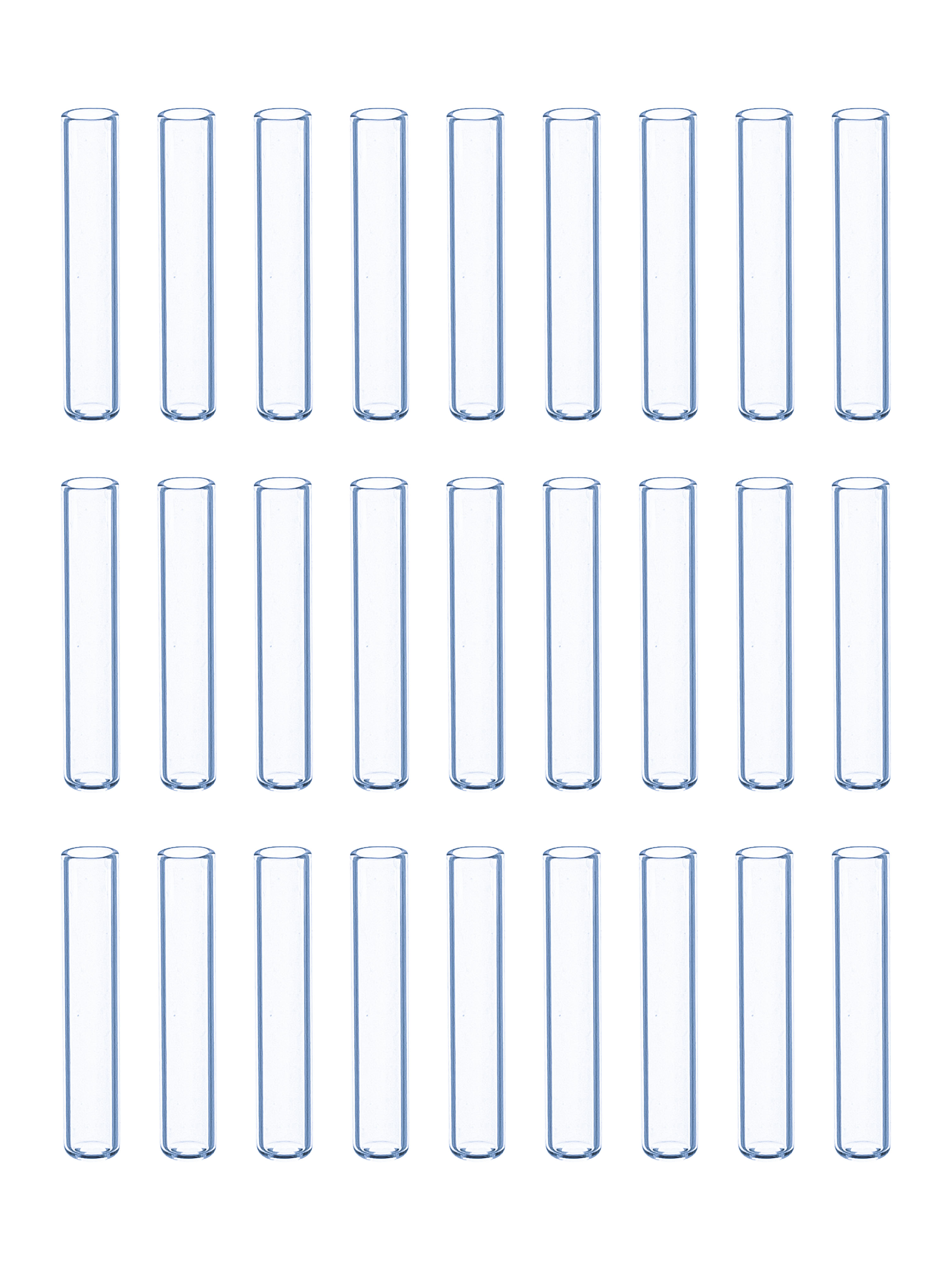 MUHWA HPLC Vial Inserts for Autosampler Vials, Flat Bottom 100pcs/PACK