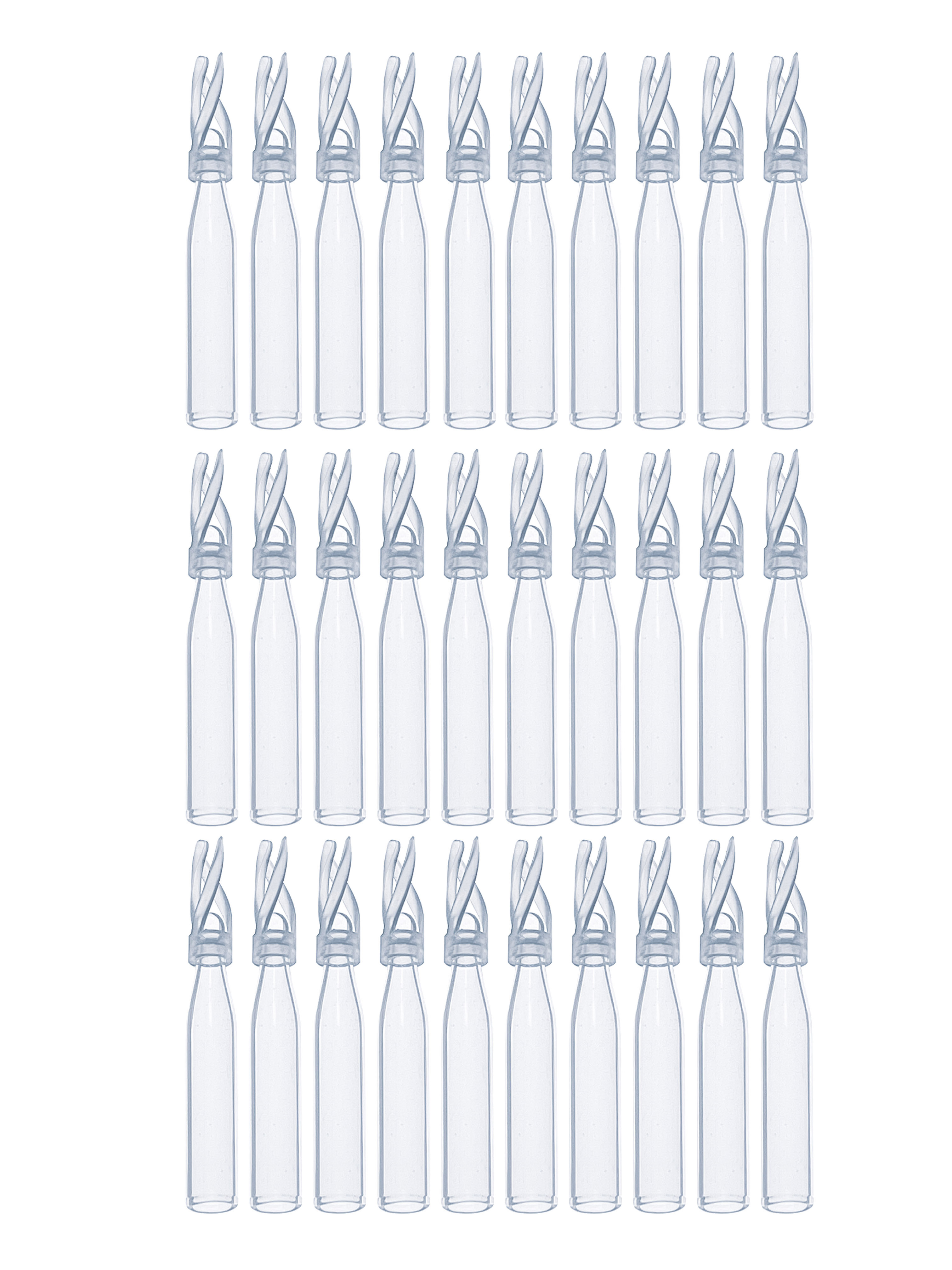 100PCS HPLC Vial Insert, 8-425 Vials Glass Inserts, 150ul Low Volume ...