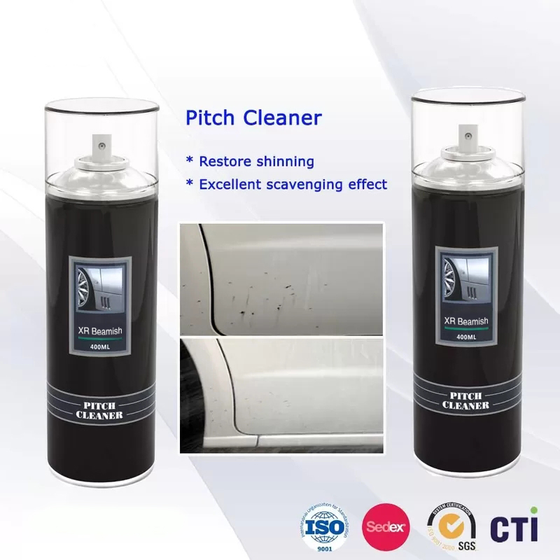 Professional 400MLCar Cleaning Spray Pitch Cleaner Spray for Auto ...