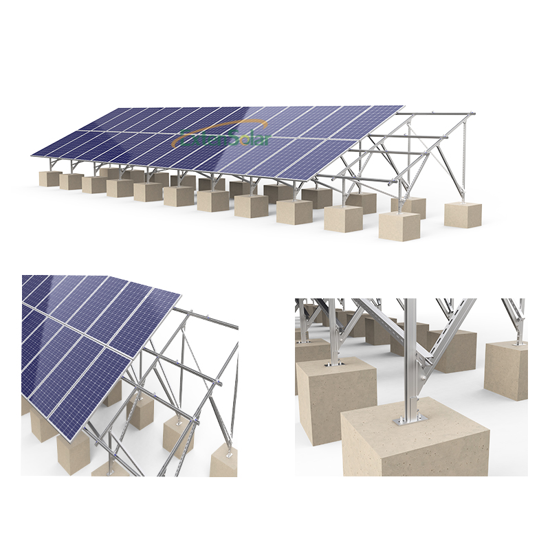 Mg-Al-Zn Coating Solar Mounting System