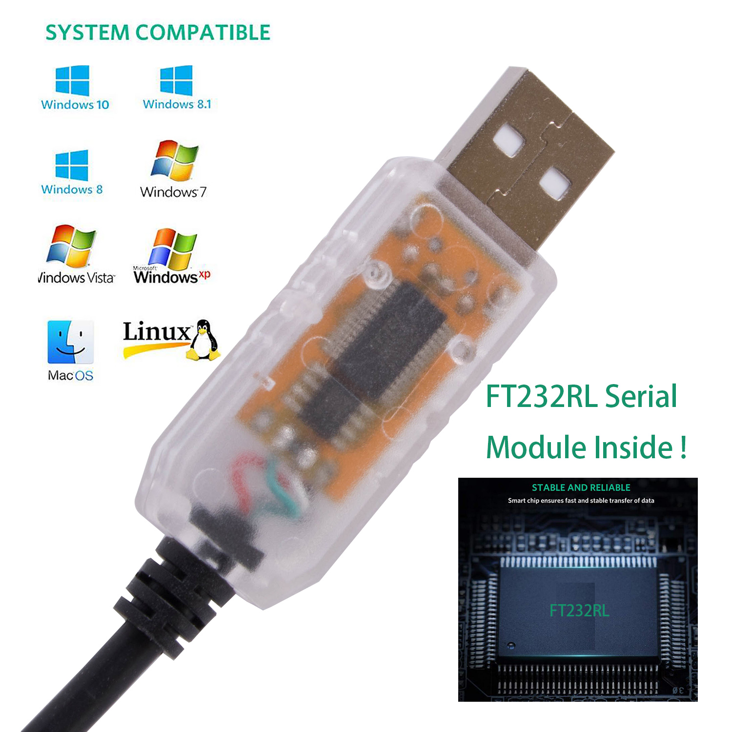 USB to RS485 RJ45 Communication Cable for Delta IFD6500 Serial Port ...