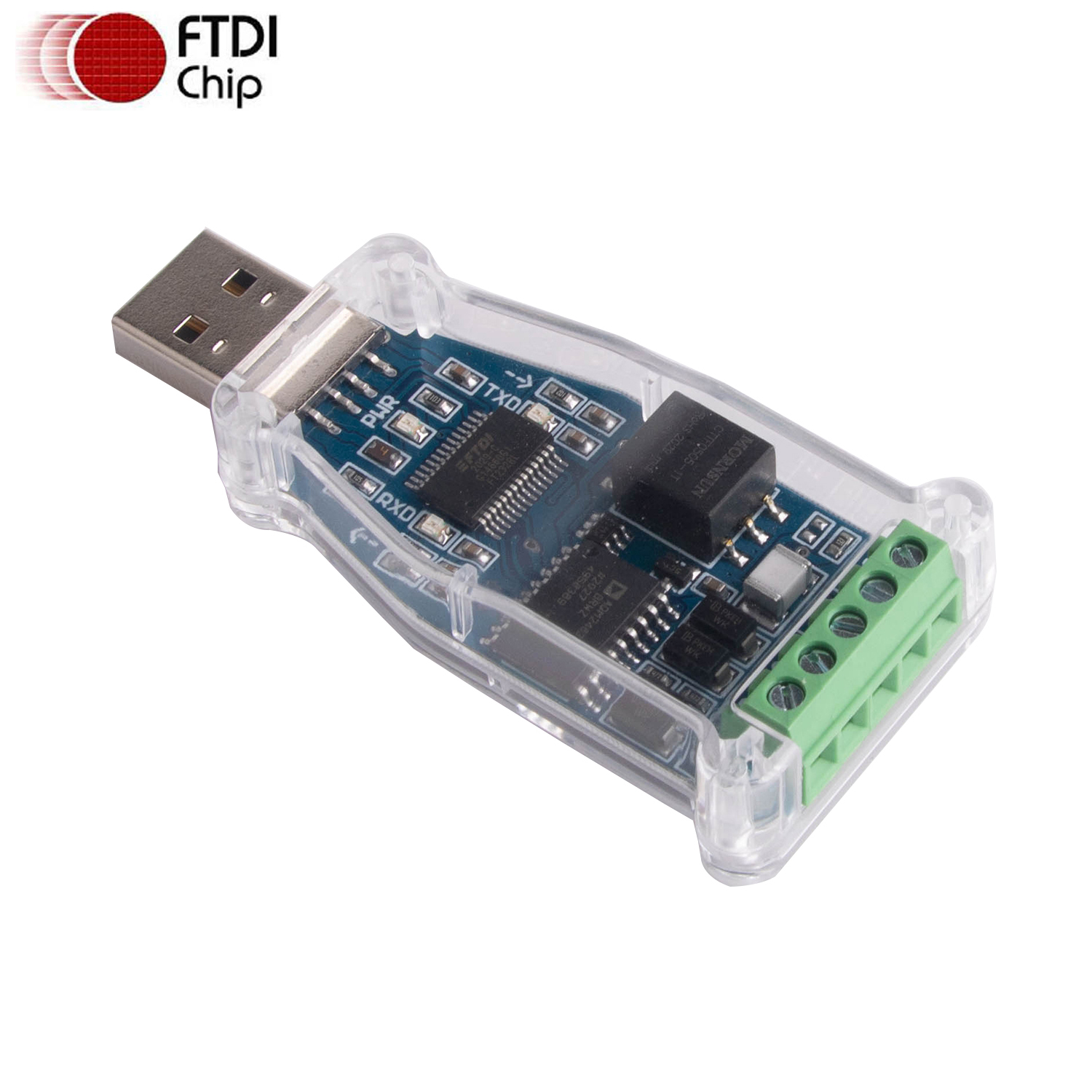 FTDI FT232RL USB to RS485 Adapter Dongle Interface Serial Isolated ...