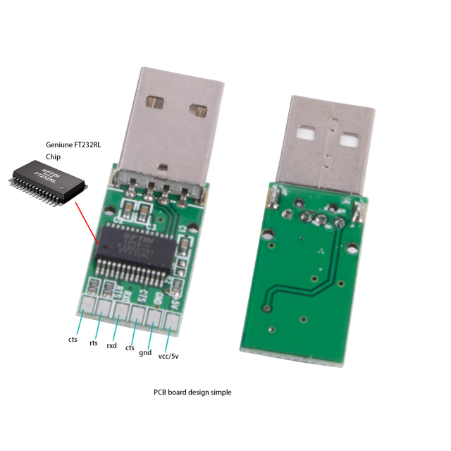 FTDI USB TTL UART 3V3 3.3V 5V Serial Module Adapter Converter Board ...