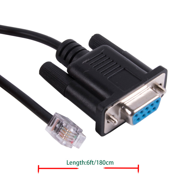 Celestron NexStar Telescope Console DB9 to RJ9 Serial Upgrade Cable