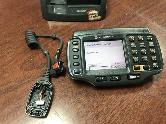 NEW Symbol RS409 WT4090 WT4090 Power Cable for Motorola Barcode Scanner Connector replacement