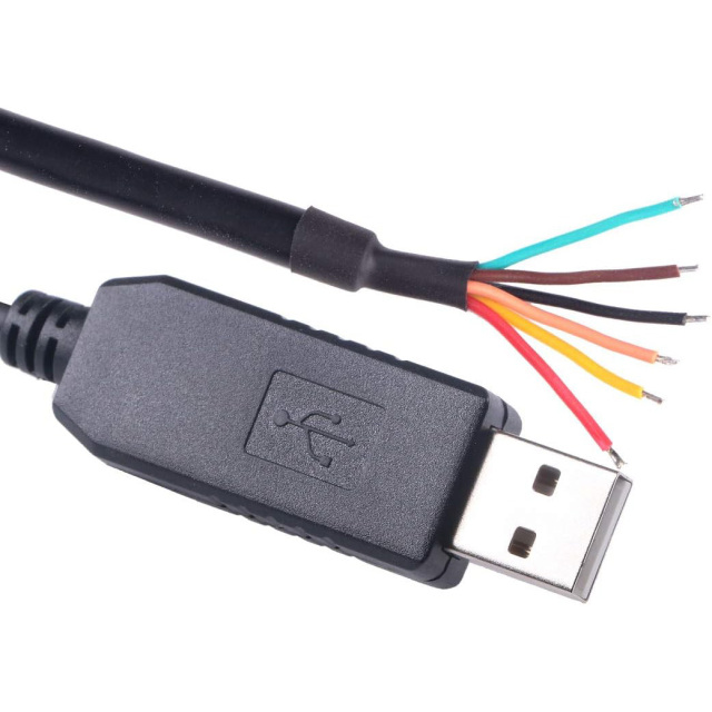 USB to 3.3V TTL Serial Cable 6P Wire End WE UARL Convertor 6 Pins 3v3 ...