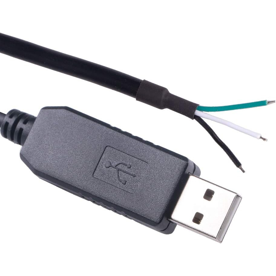 USB to 3.3V TTL Serial Cable 3P Wire End WE UARL Convertor 3 Pins 3v3 ...