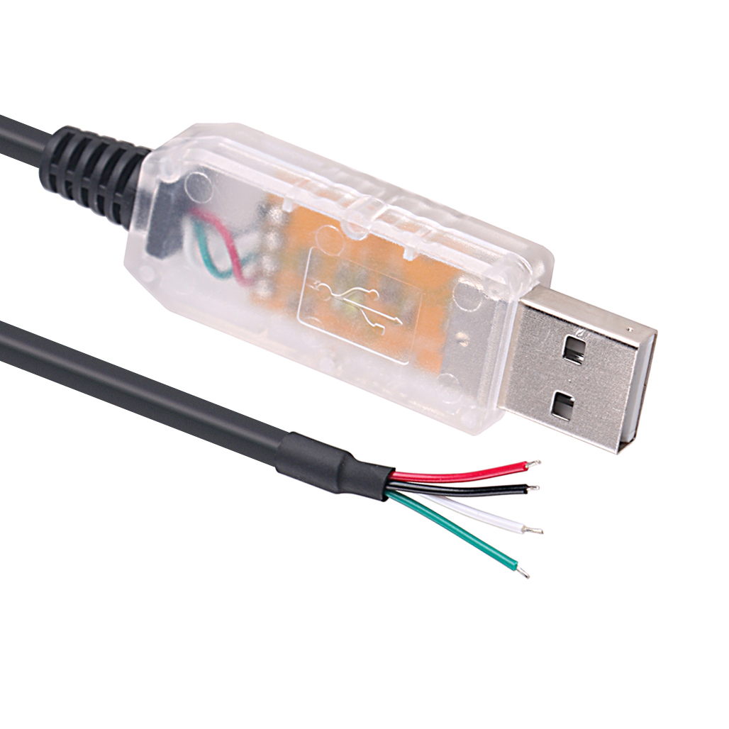 USB to RS485 Serial Converter Cable 4P FTDI Chip 4 Pins Wire End WE