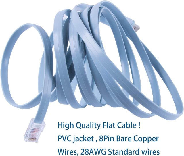 USB Console Cable for Cisco USB to RJ45 RS232 Serial Cable for Routers ...