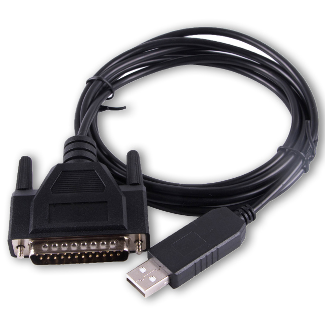 USB to RS232 DB25 Serial Adapter Cable for Fanuc CNC DNCLINK ...