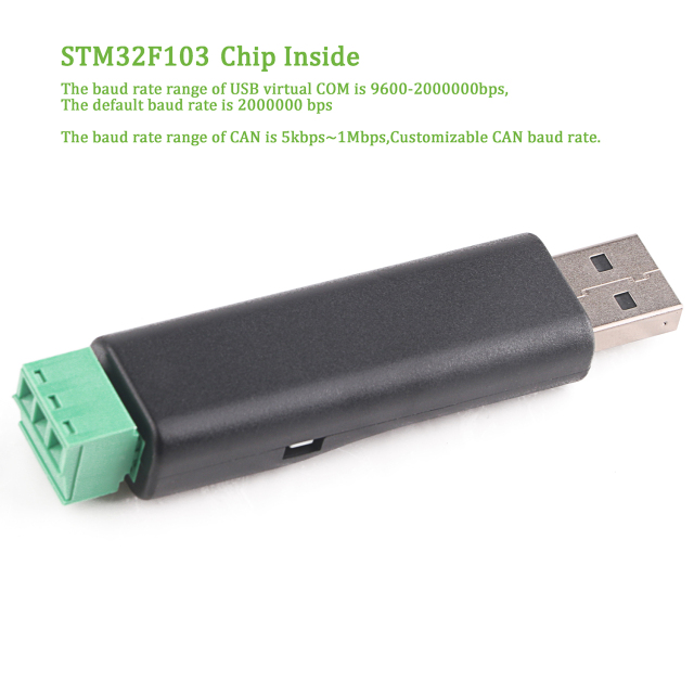 USB to CAN Adapter Analyzer STM32 Chip Master Control Multi-system ...