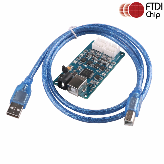 USB Serial Cable RS485 Multiple Ways 4 Ports Channels Converter Board ...