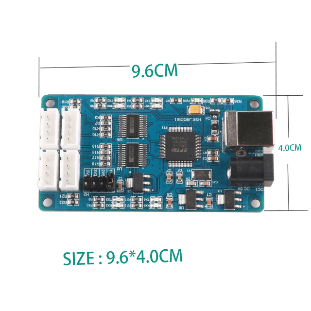 USB TTL Serial Cable 1.8V 3.3V 5V Multiple Ways 4 Ports Channels ...