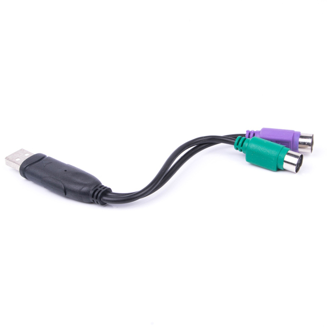 USB to PS2 Cable Male to Female PS/2 Adapter Converter Extension Cable ...