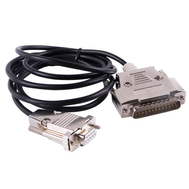 DB9 to DB25 Null Modem Serial Cable for x68000 x68k PC Printer
