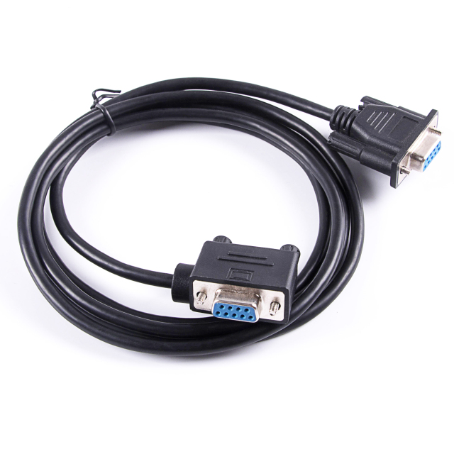 DB9 Serial Cable Male to Female Left Right Angled Extension Straight Cable