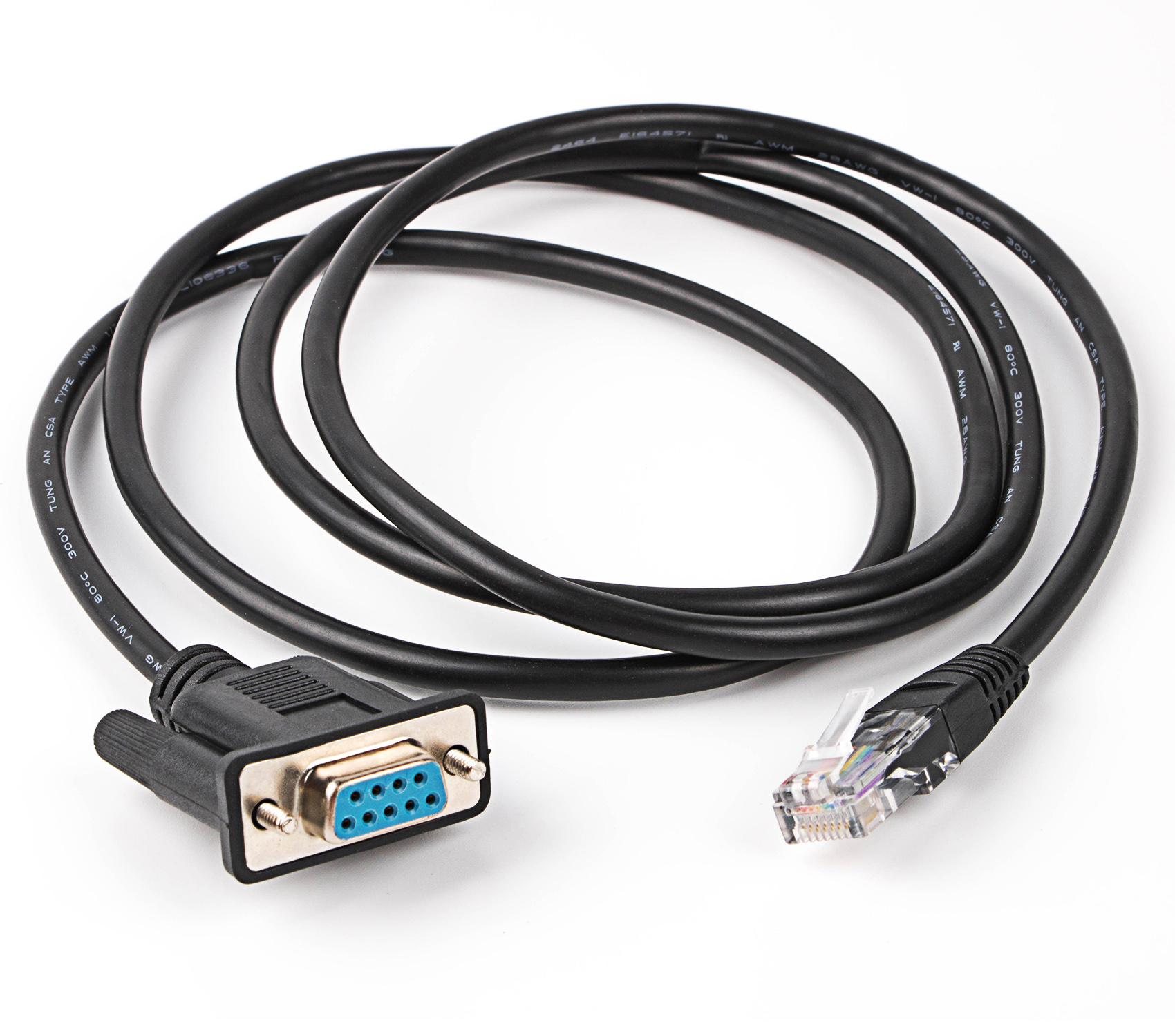 Modem Console Cable DB9 to RJ45 8P8C PC ADSL for for ADC Pairgain 310F 320F