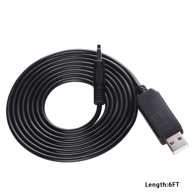 USB RS232 Serial to 3.5mm Adapter Plug Audio Jack Cable for harvest ...