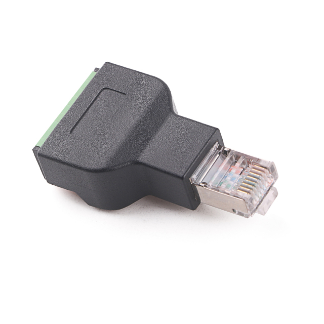 RJ45 Male Connector Toolless Free Tool Reusable Termination Plugs ...