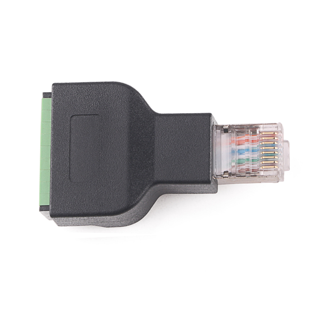 RJ45 Male Connector Toolless Free Tool Reusable Termination Plugs ...