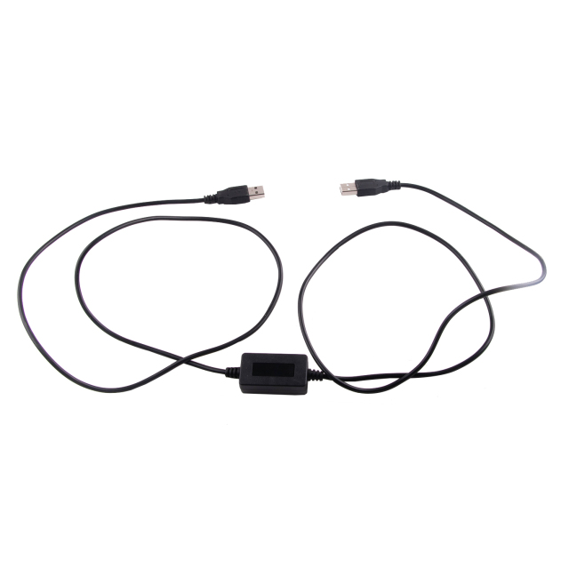 USB to USB Null Modem Rollover Cable ,PC to PC Bridge Link Comnunicate ...