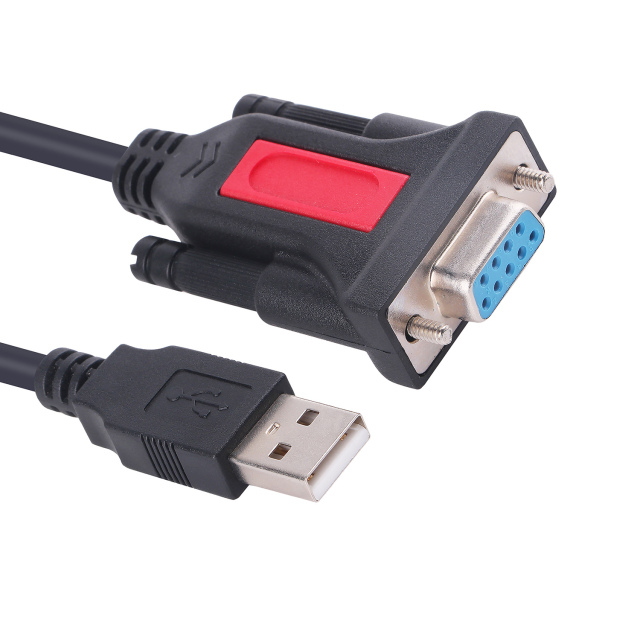 USB to DB9 Female RS232 Serial Cable FTDI Standard DB9 Female 9 Pin 9P ...