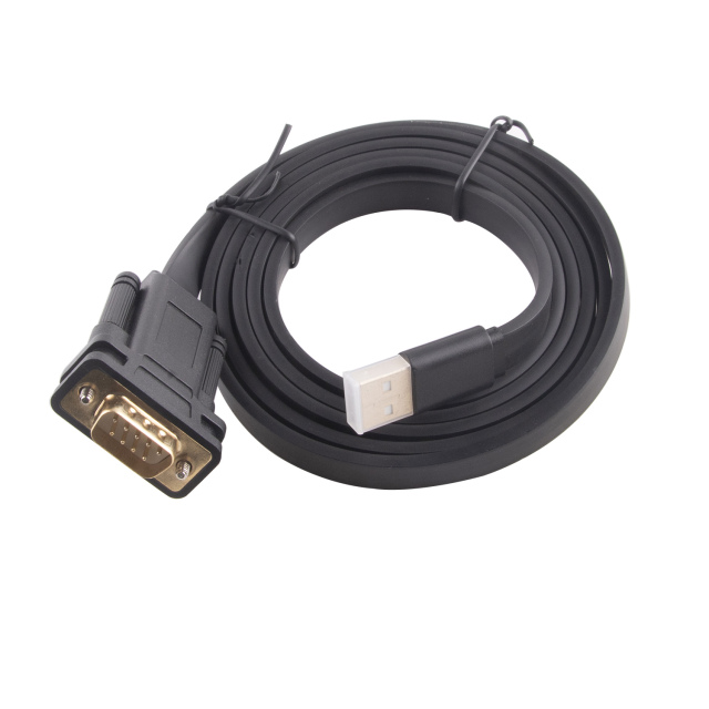 USB to DB9 Male RS232 Serial Cable FTDI Standard DB9 Female 9 Pin 9P ...
