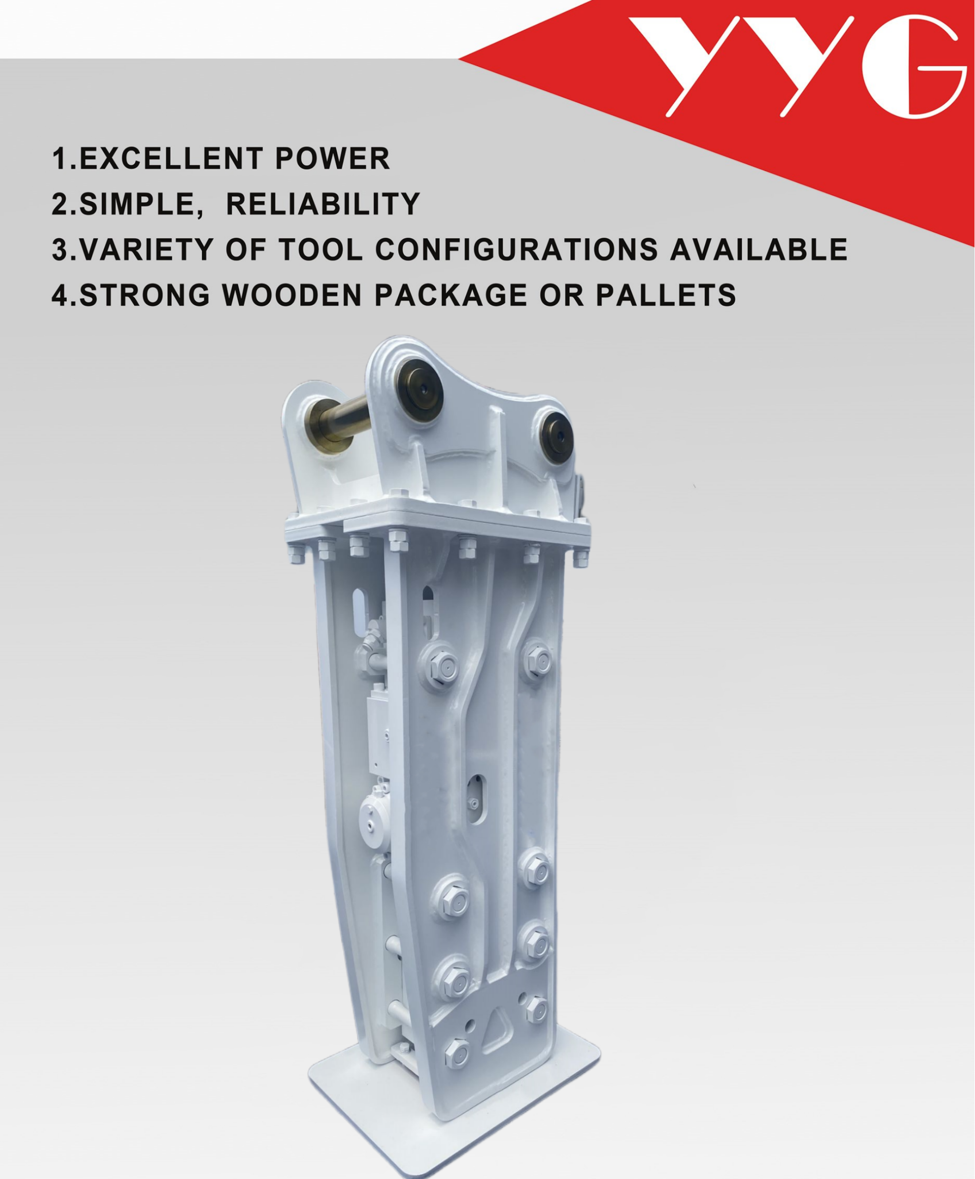 YYG Hydraulic Beaker YGB140 Top Breaker,TOP TYPE