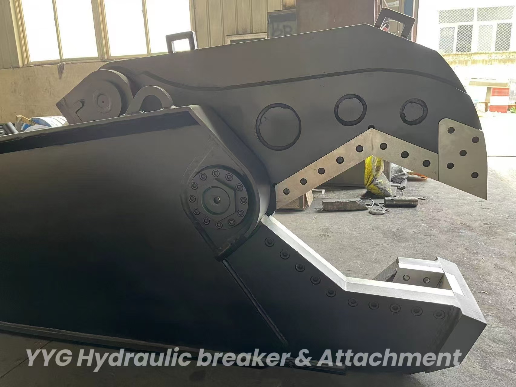 New Excavator Applicable Hydraulic Rotating Scrap Steel Eagle Shear ...