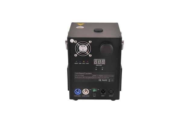 650W Spark Machine black color
