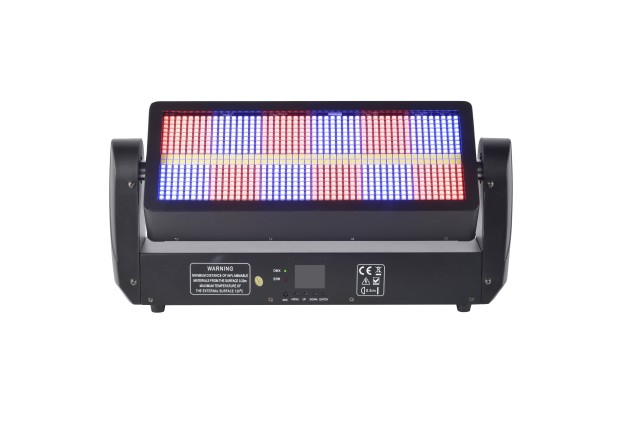 Led moving strobe light rgbw