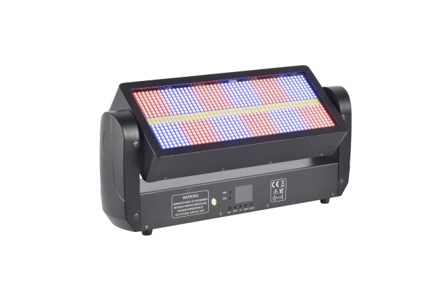 Led moving strobe light rgbw