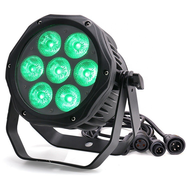 7LED PAR LIGHT RGBW 4IN1 IP65