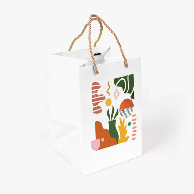 Wide Gusset Paper Bags